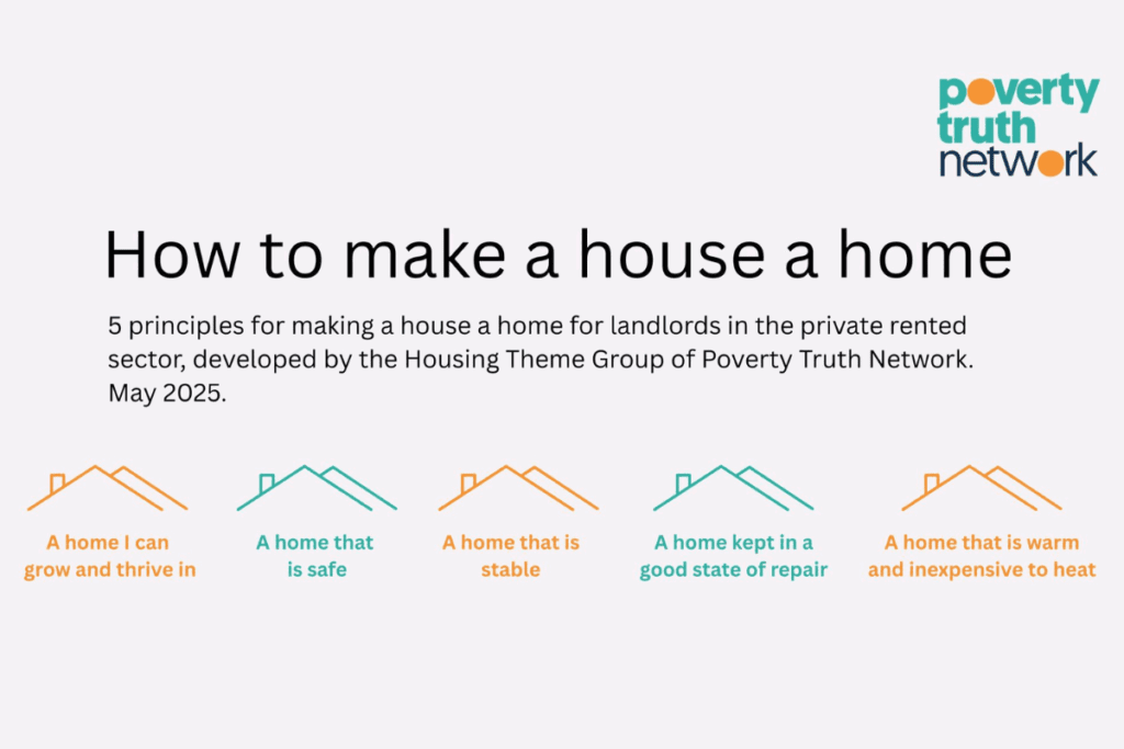 Making a House a Home | Poverty Truth Network